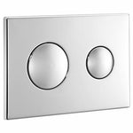 Ideal Standard / Armitage Shanks Dual Flush Chrome Toilet Cistern Flus ...
