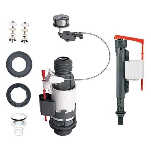 Wirquin Jollyflush Bottom Entry Toilet Cistern Component Pack 14010402 ...